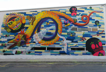 Spaik, Israel Guerra Romero il folklore del Messico nei murales - CaffèBook